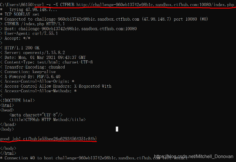 【CTFHub】web1_HTTP协议请求方式 writeup_ctfhubweb请求方式-CSDN博客