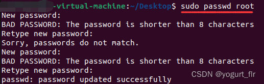 su root 报错su: Authentication failure_su: authentication failure root密码对了-CSDN博客