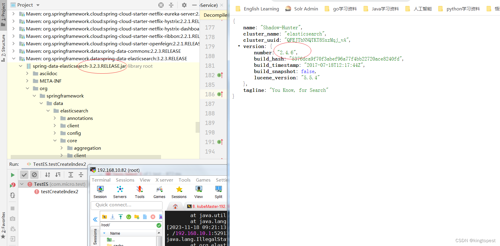 解决springboot连接elastic报错：NoNodeAvailableException[None of the configured nodes are available-CSDN博客