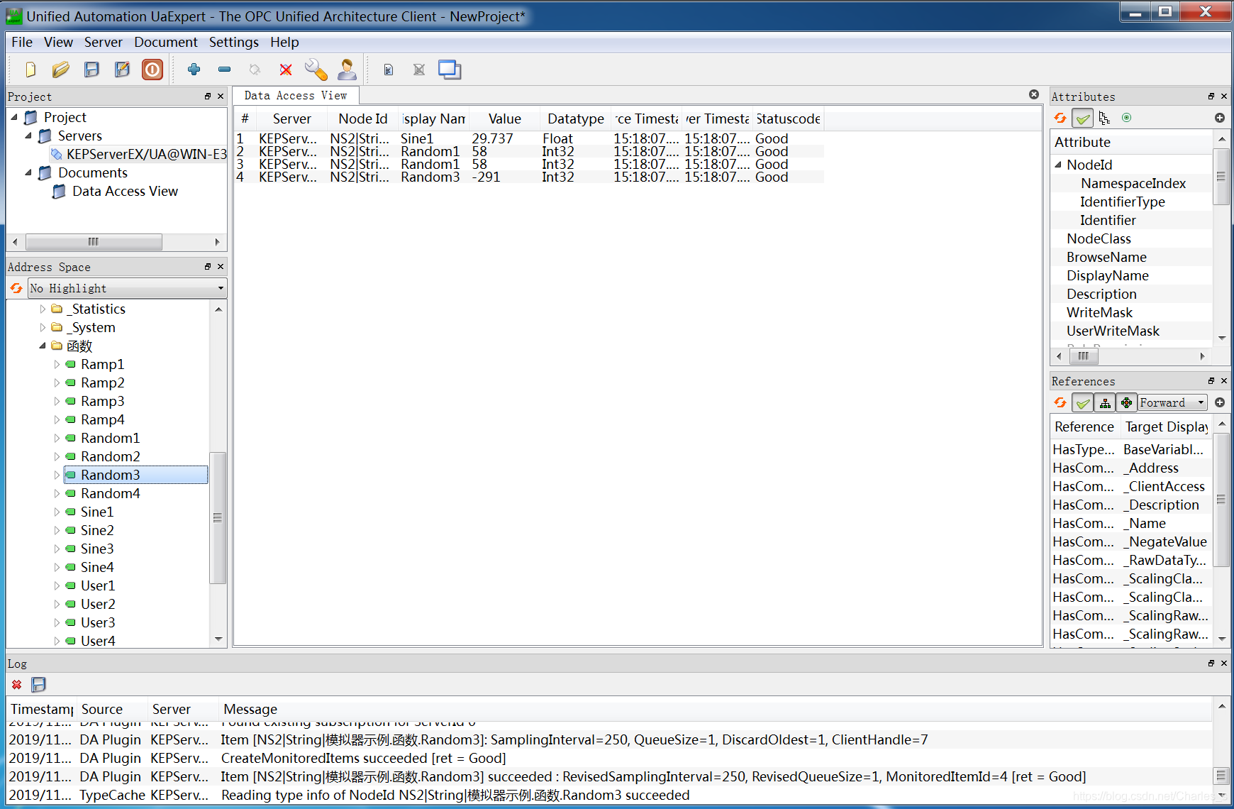UaExpert：OPCUA服务器配置与连接教程-CSDN博客