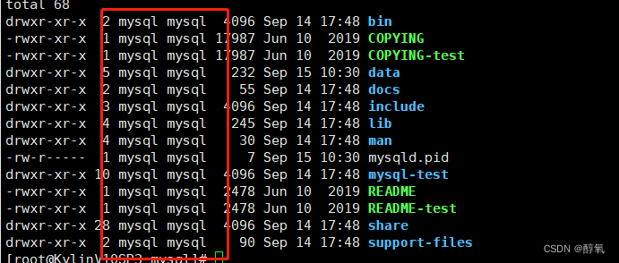 【mysql】Starting MySQL. ERROR! The server quit without updating PID file (/usr/local/mysql/mysqld ...