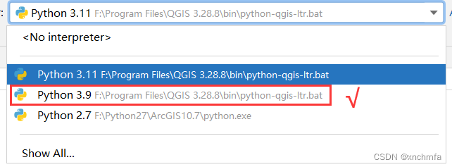 pycharm-QGIS配置环境出现invalid python SDK问题_qgis pycharm-CSDN博客