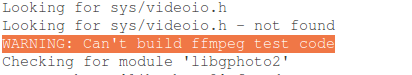 交叉编译opencv时候ffmpeg选项始终为no的解决方法_opencv ffmpeg no_ffmpeg: no-CSDN博客