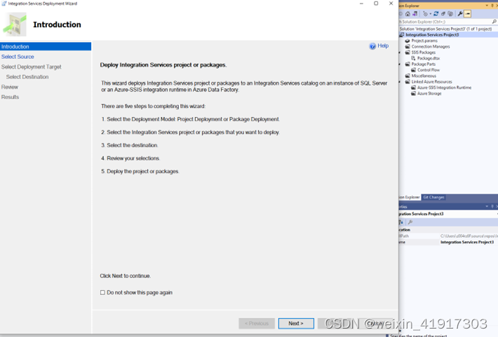 ETL工具--SSIS（二）：创建流程_sqlserver etl工具-CSDN博客