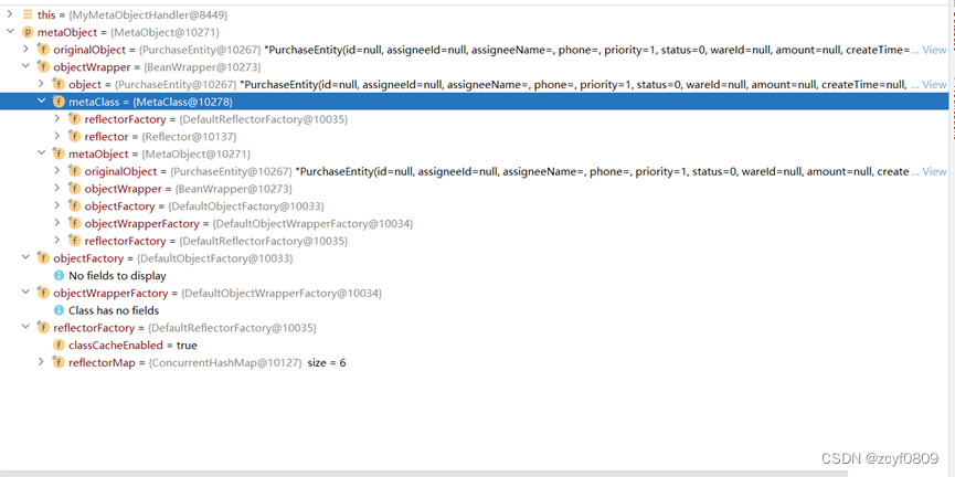 Mybatis-plus使用@TableField(fill = FieldFill.UPDATE)时 getValue获取不到字段值-CSDN博客
