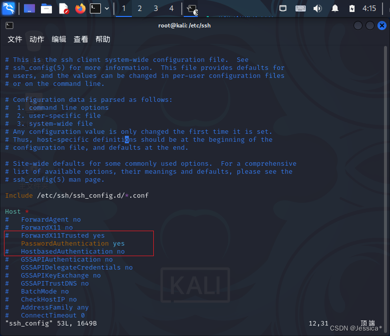 远程ssh连接kali_kali ssh远程-CSDN博客