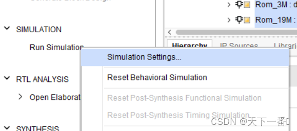 解决Vivado2017.4与ModelSim10.6联合仿真打不开仿真界面，Run Simulation窗口一直加载的问题_vivado run simulation-CSDN博客