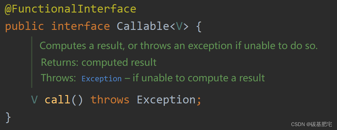 Java多线程基础-16：简述Java并发编程JUC中的Callable接口_实现callable接口-CSDN博客