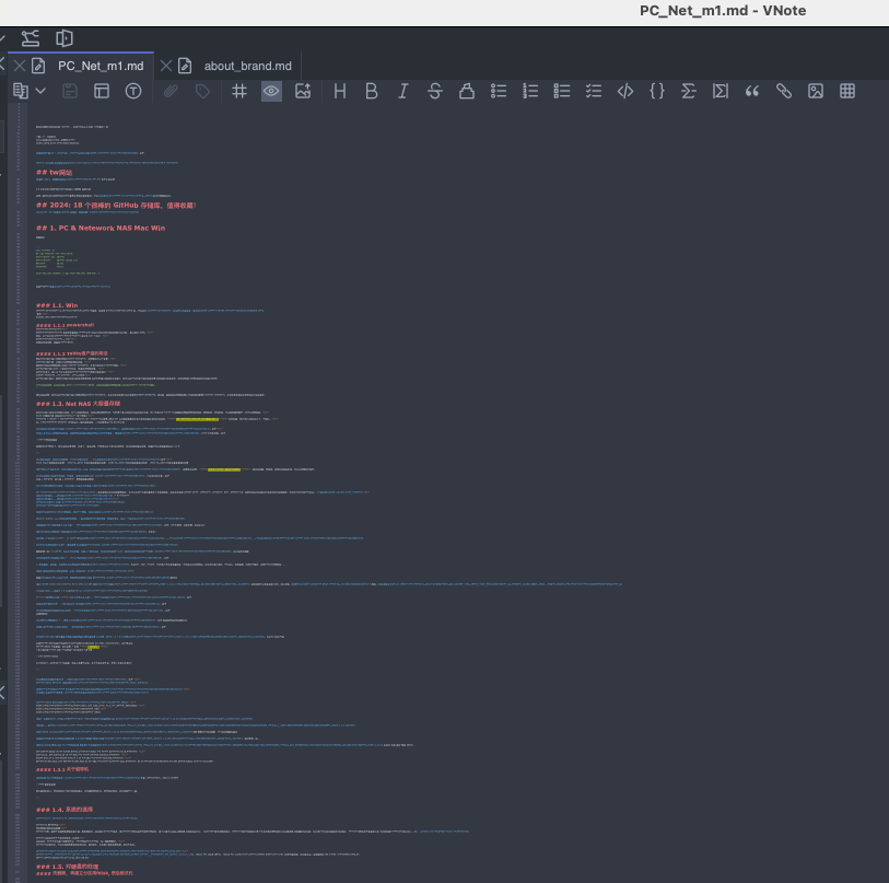 Markdown编辑器VNote突然让我不知所措 编辑区字体变mini小问题-CSDN博客