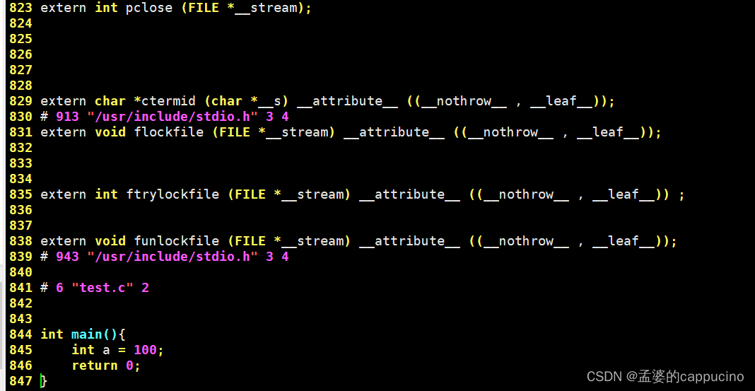 关于C语言中程序的预编译，编译，汇编以及链接_编译选项是在预编译还是编译时候-CSDN博客