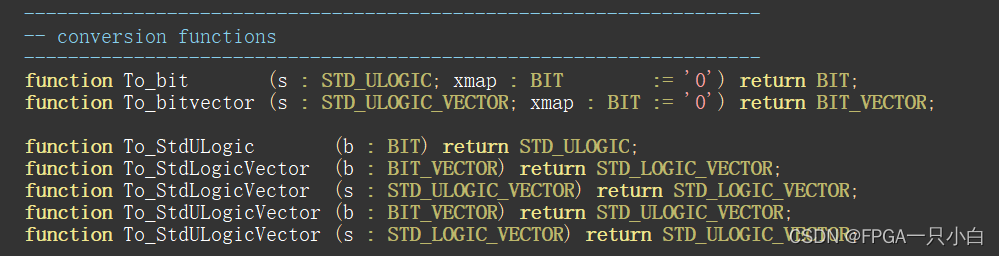 3、VHDL的STD_LOGIC_1164包常见数据类型转换_1164 ieee-CSDN博客