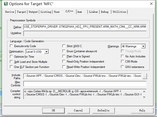 转载 ：Keil 中如何使用 STM32F4xx 单片机硬件浮点单元_keil 编译 浮点指令-CSDN博客