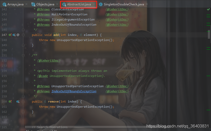 java.lang.UnsupportedOperationException原因分析及解决_exception in thread "main" java.lang ...