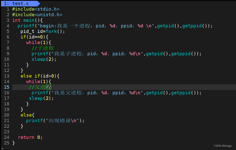 【Linux】fork函数的基础知识_fork返回值-CSDN博客