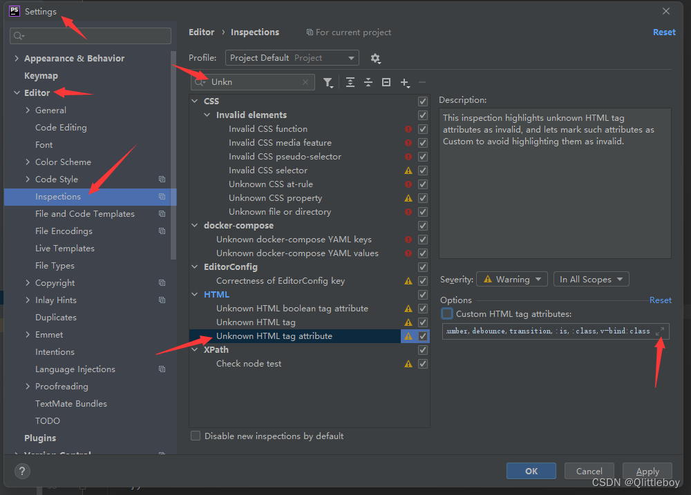 phpstorm添加vue 标签属性绑定提示和提示vue的方法提示_phpstorm vue不提示-CSDN博客