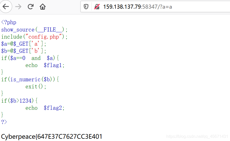 Ctf Php弱类型比较ctf Php Csdn博客