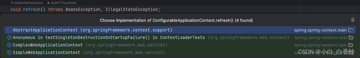 《找点spring boot源码看看吧》之refresh-CSDN博客