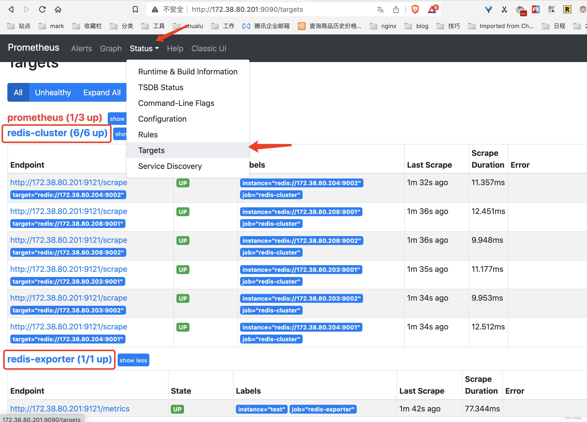 Grafana监控 Redis Cluster_grafana redis-CSDN博客