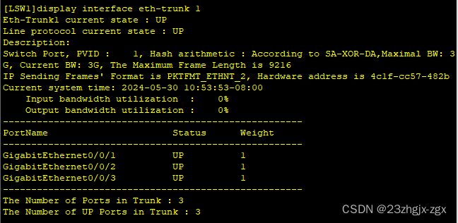 华为eNSP实验：Eth-trunk 手工模式_查看eth-trunk 模式-CSDN博客