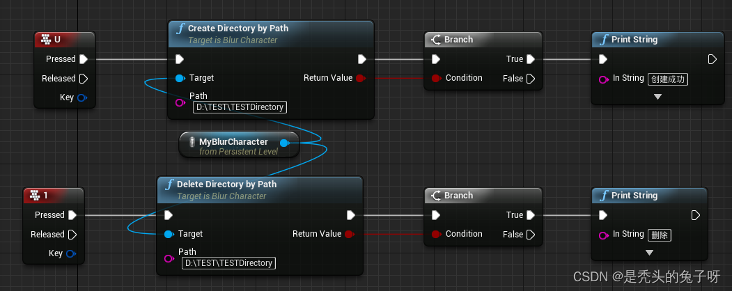 UnrealEngine文件操作：创建、删除目录与读写TXT-CSDN博客