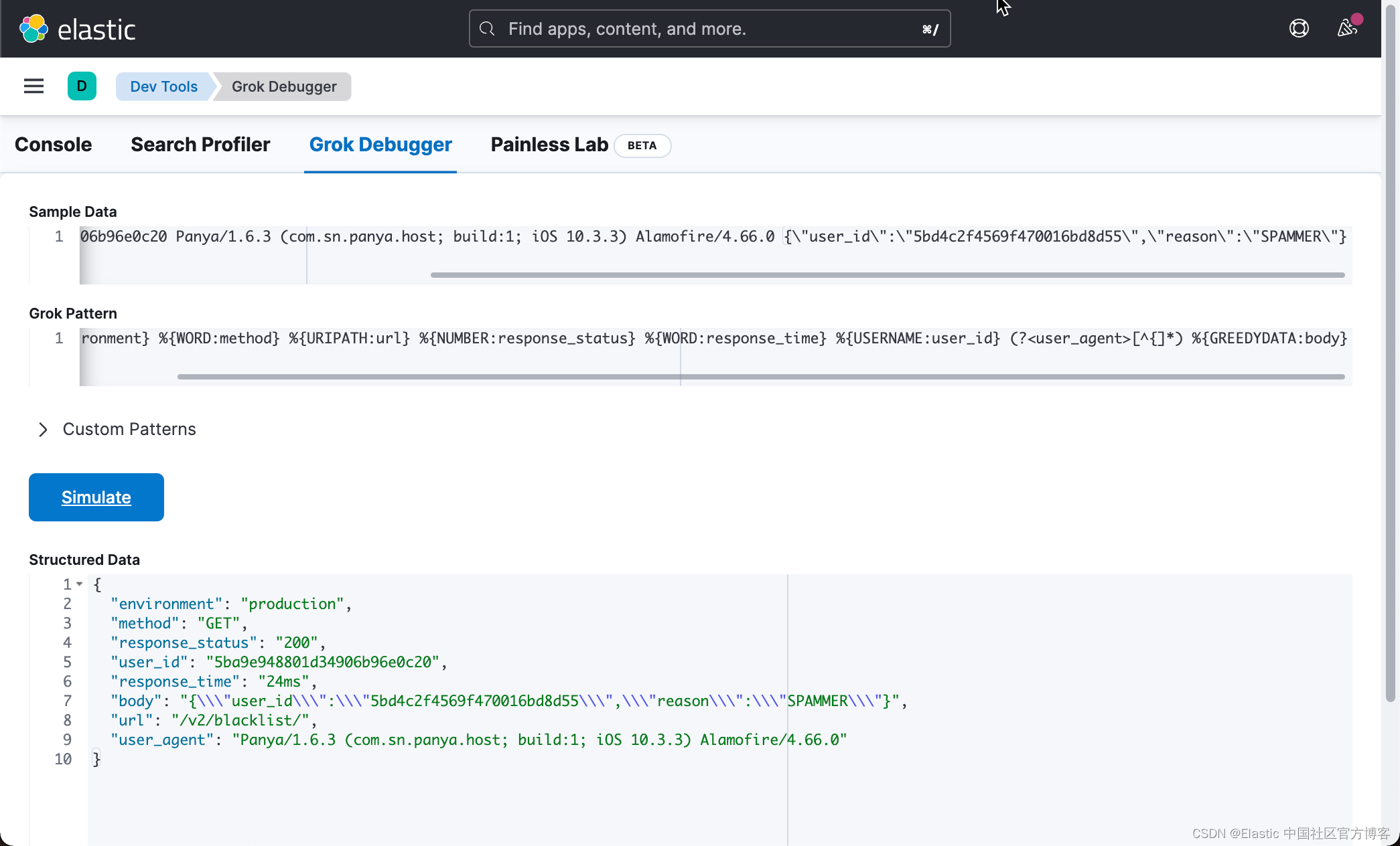 Logstash：使用自定义正则表达式模式_logstash grok 自定义正则-CSDN博客