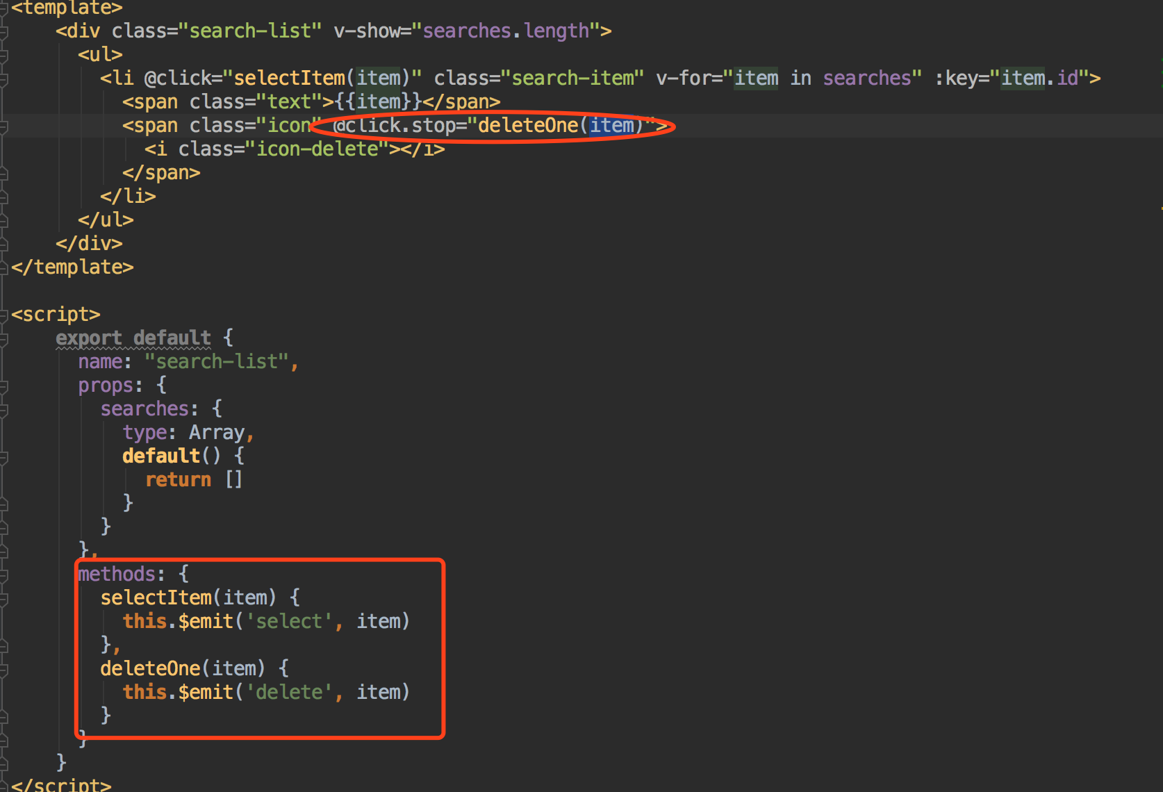 vue.esm.js?efeb:591 [Vue warn]: Property or method "item" is not defined on the instance but ...