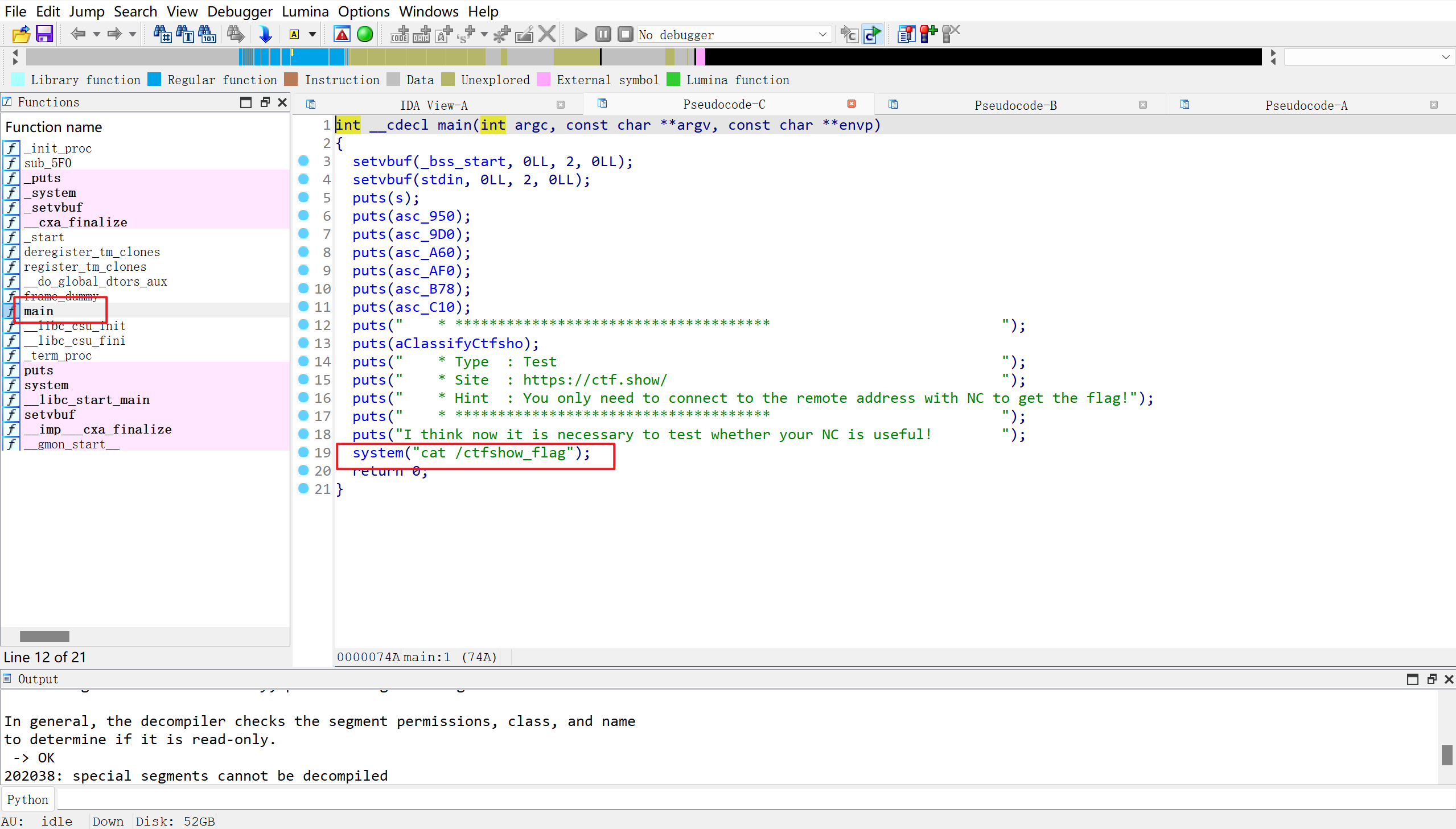 CTFshow PWN1-CSDN博客