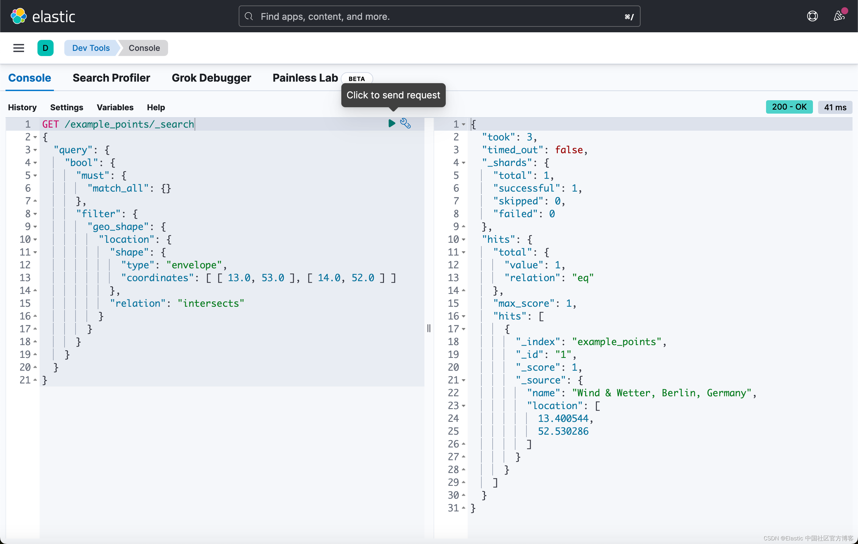 Elasticsearch：Geoshape query_geoshapequery-CSDN博客