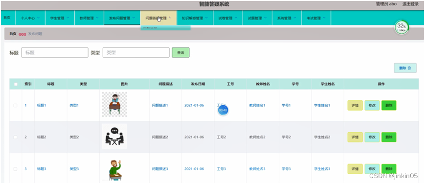 Javaphpnodejspython智能答疑系统【2024年毕设】用idea后端和node前端开发智能问答助手 Csdn博客 