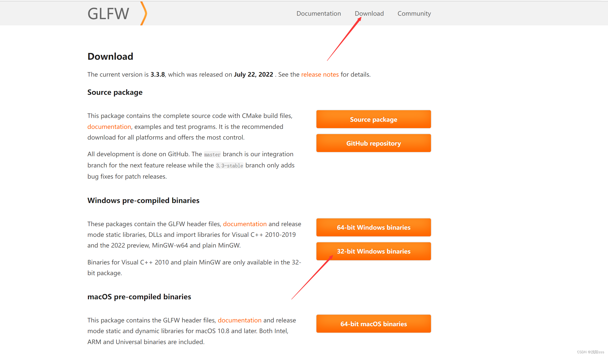 opengl安装配置、创建窗口_learnopengl代码不支持64位-CSDN博客