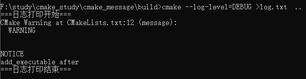 CMake多行注释以及通过Message打印不同级别日志-CSDN博客
