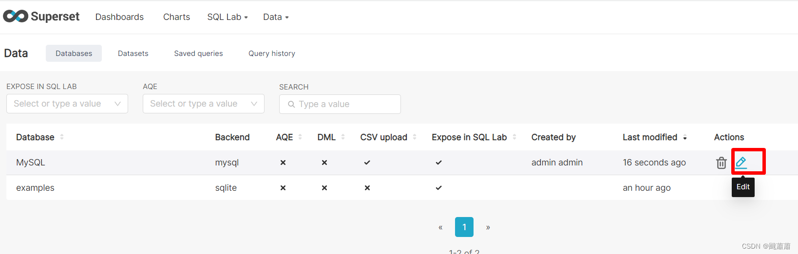 superset 允许上传文件到数据库_enable 'allow file uploads to database' in any dat-CSDN博客