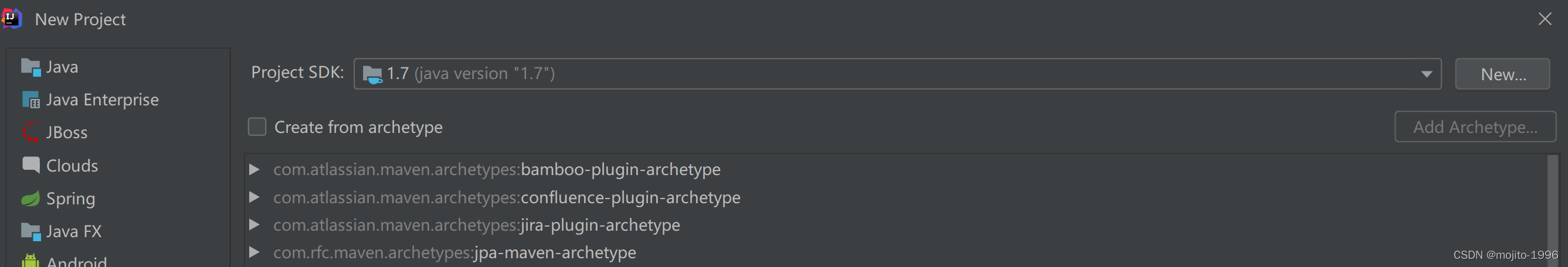 Idea配置双语言（java）版本idea设置java版本 Csdn博客 9603