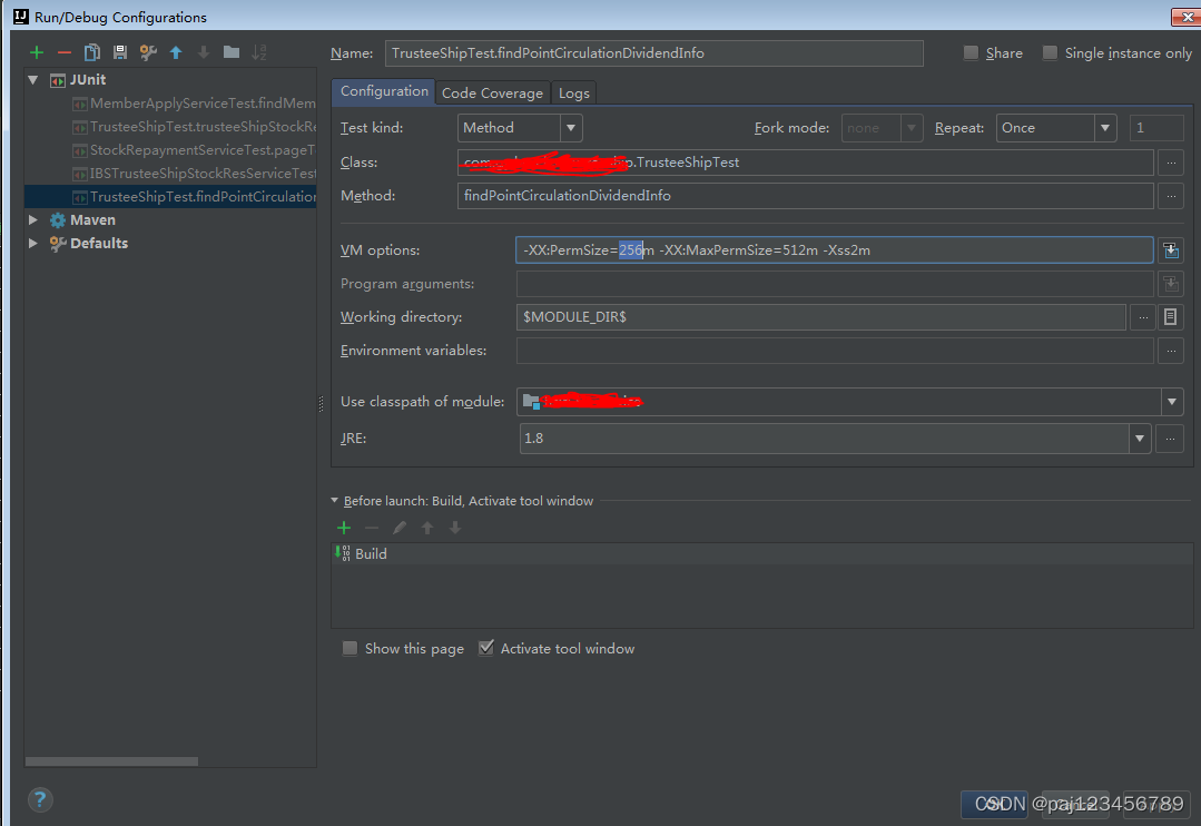 单元测试，启动报错：java.lang.NoClassDefFoundError: Could not initialize class org.springframework.beans ...