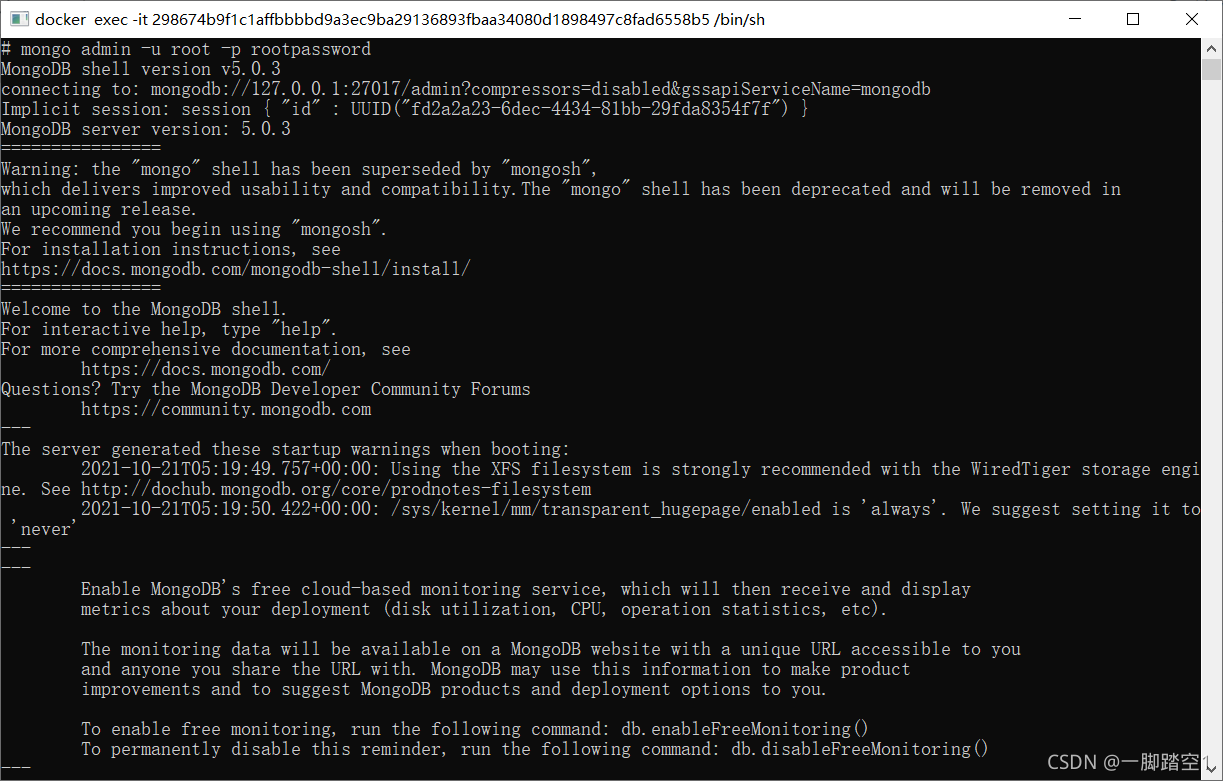 Docker Desktop 启动MongoDb时报错Error: spawn C:\Windows\system32\cmd.exe； ENOENT_error running dotnet ...