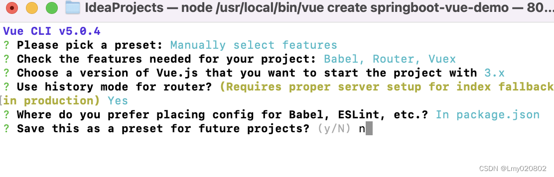Mac搭建springboot+vue项目_springboot mac m1-CSDN博客