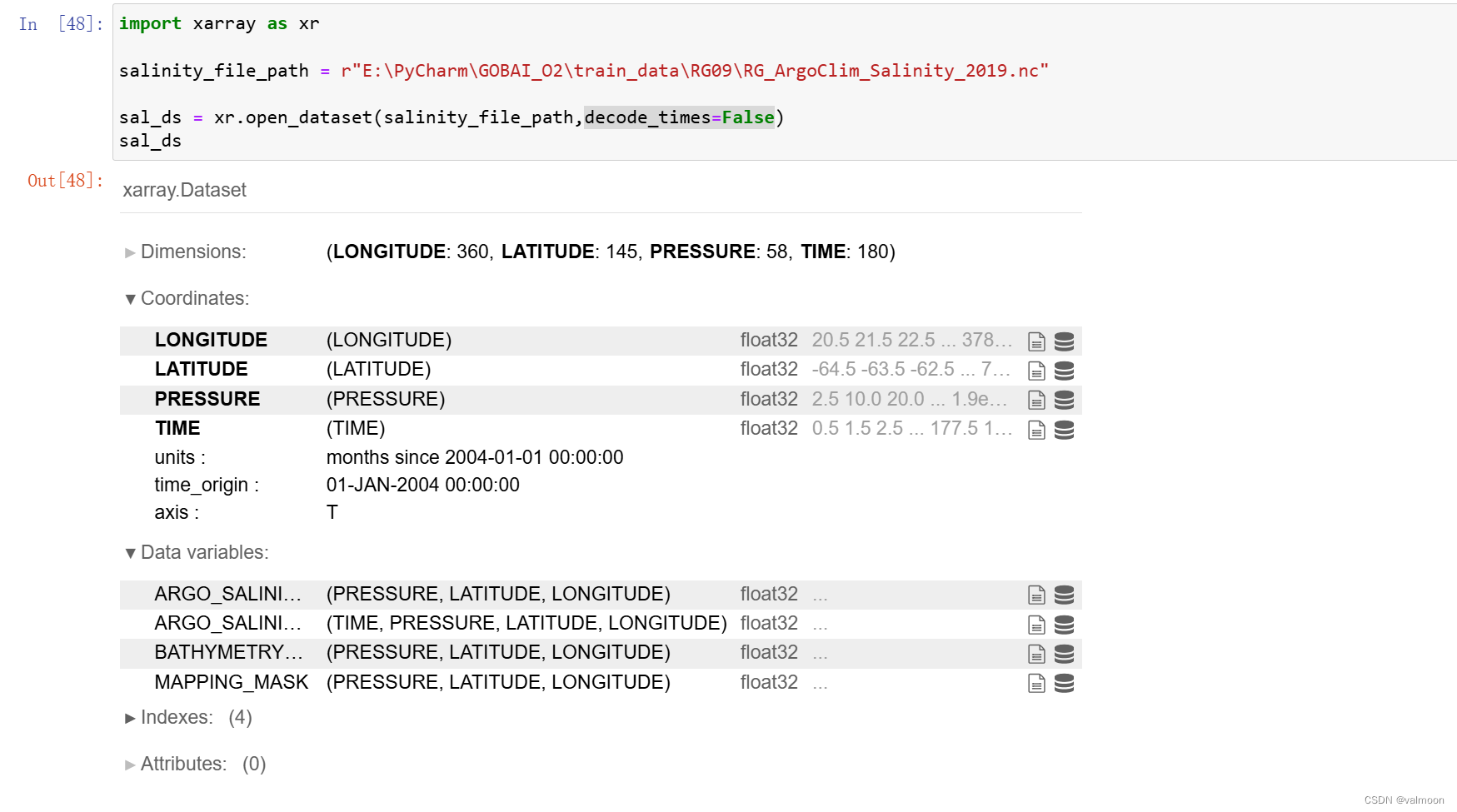 nc文件时间维度读取报错问题_failed to decode variable 'time': unable to decode-CSDN博客