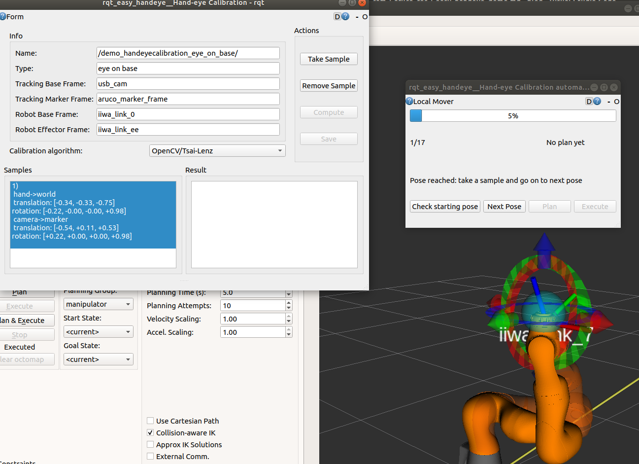 【手眼标定】ROS + usb_cam + aruco_ros + easy_handeye_demo_手眼标定 ros 基于aruco二维码-CSDN博客