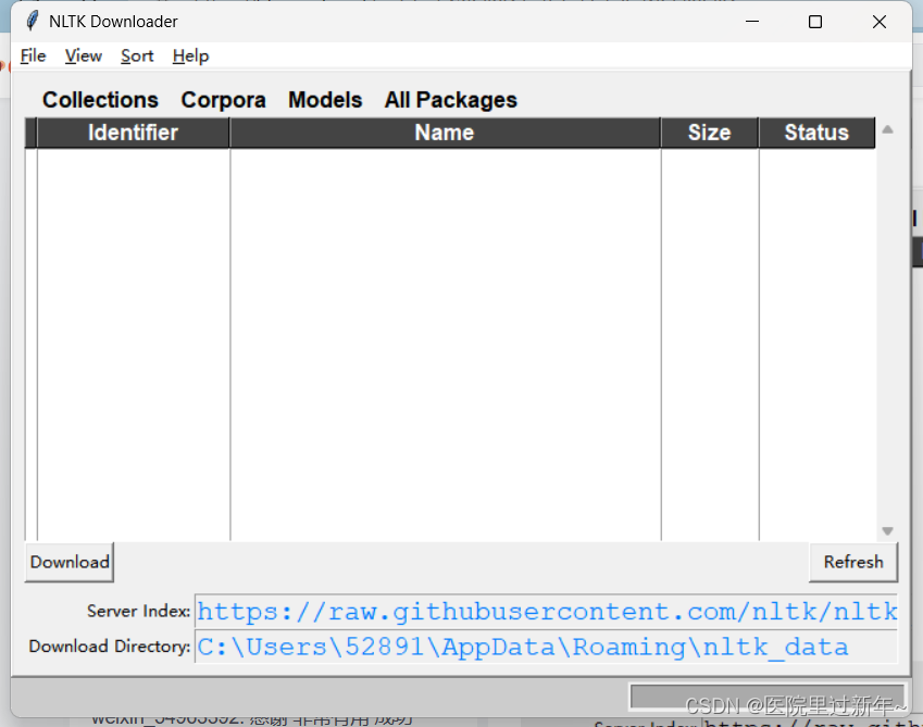 NLTK安装问题—— [Errno 11004] getaddrinfo failed（附详细安装过程）_getaddrinfo failed ...