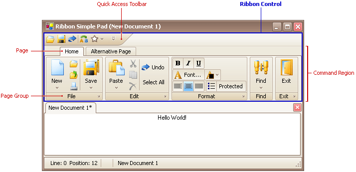 MFC有关Ribbon控件的使用_mfc ribbon-CSDN博客
