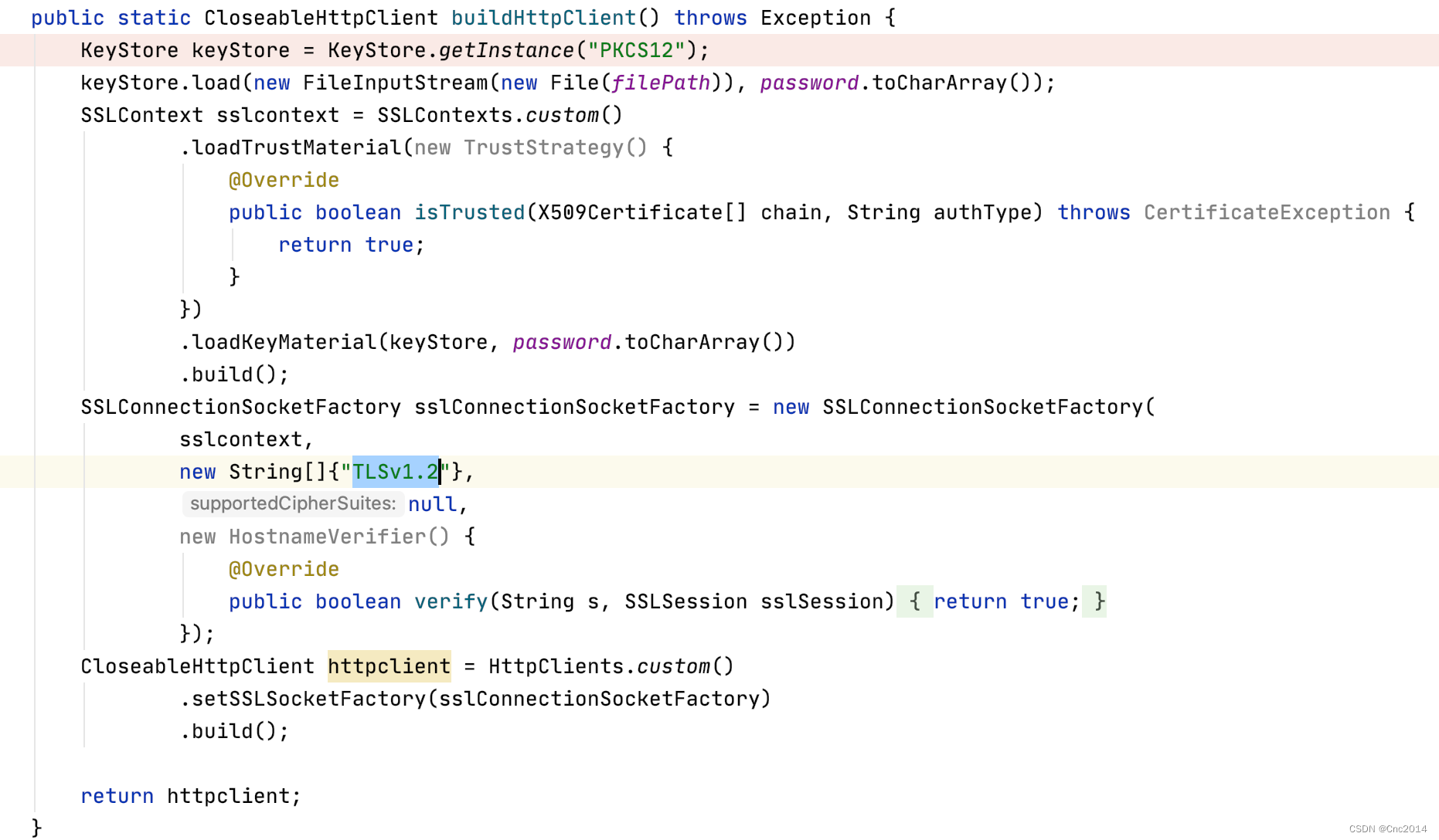 Java调用ssl异常，javax.net.ssl.SSLHandshakeException: No appropriate protocol_at sun.security.ssl ...