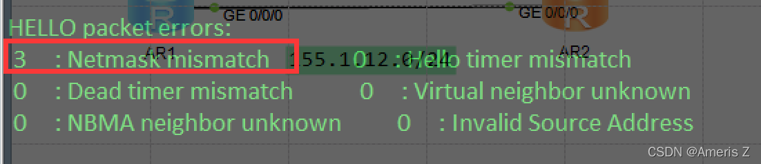 【OSPF的诊断】（7种邻居无法建立、2种ospf卡在中间状态、1个排错命令dis ospf error）-CSDN博客