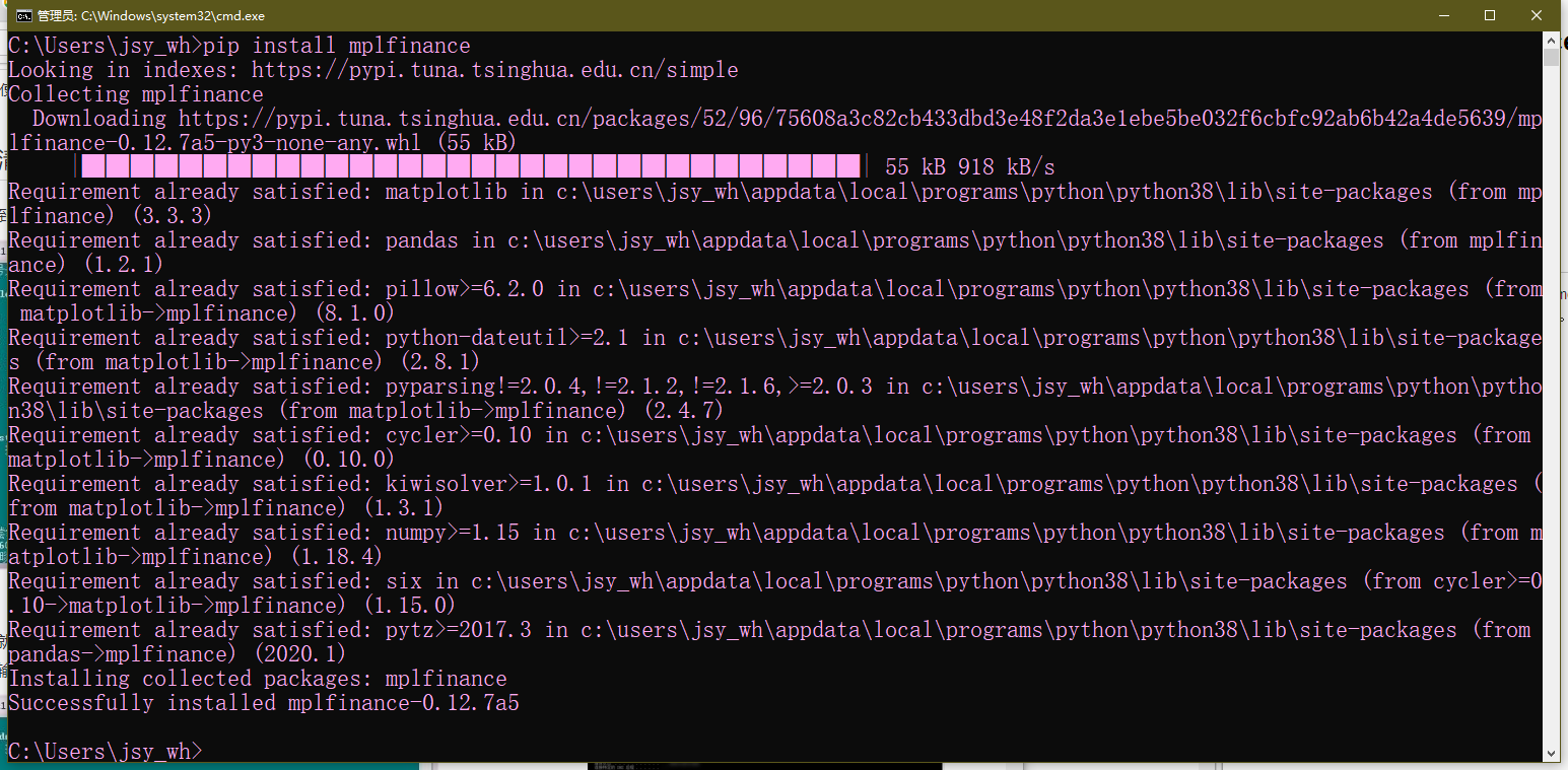 python可视化模块pandas_使用Python的pandas模块、mplfinance模块、matplotlib模块绘制K线图...-CSDN博客