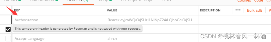 如何使用java获取postman中的Authorization的bearer token_java authorization:bearer {token}-CSDN博客