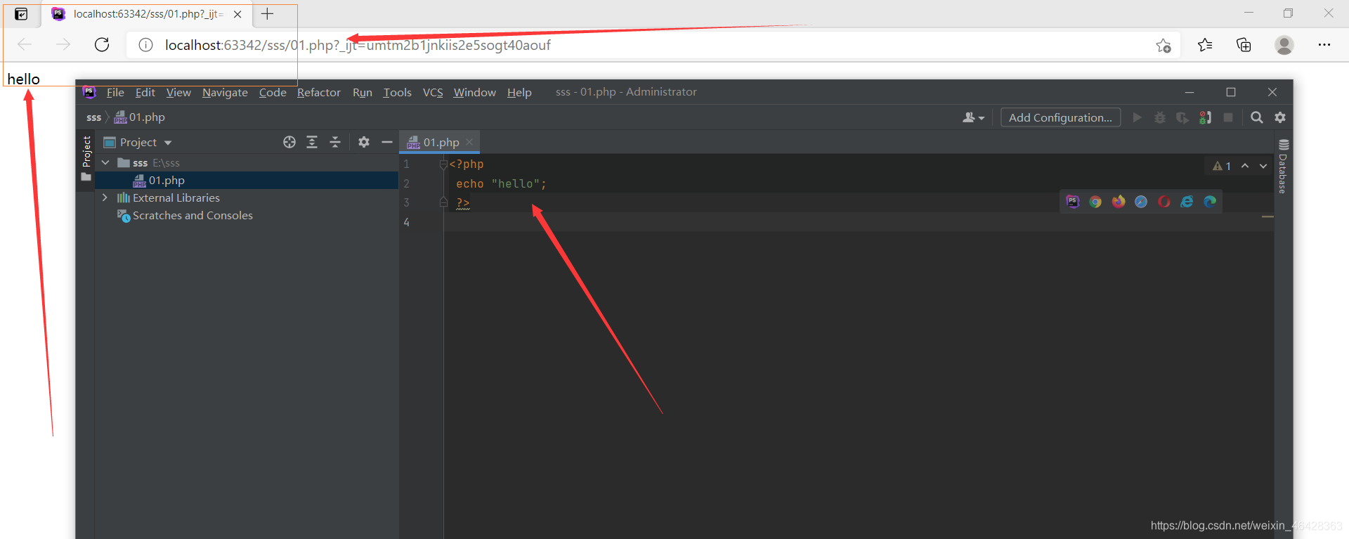 PHP配置phpstorm+xampp教程_phpstorm xampp-CSDN博客
