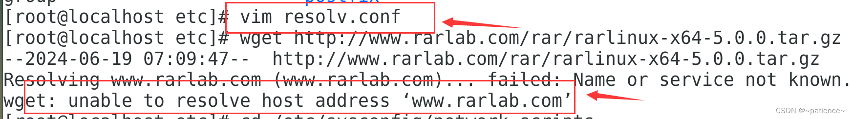 wget：unable to resolve host address ...（已解决）-CSDN博客