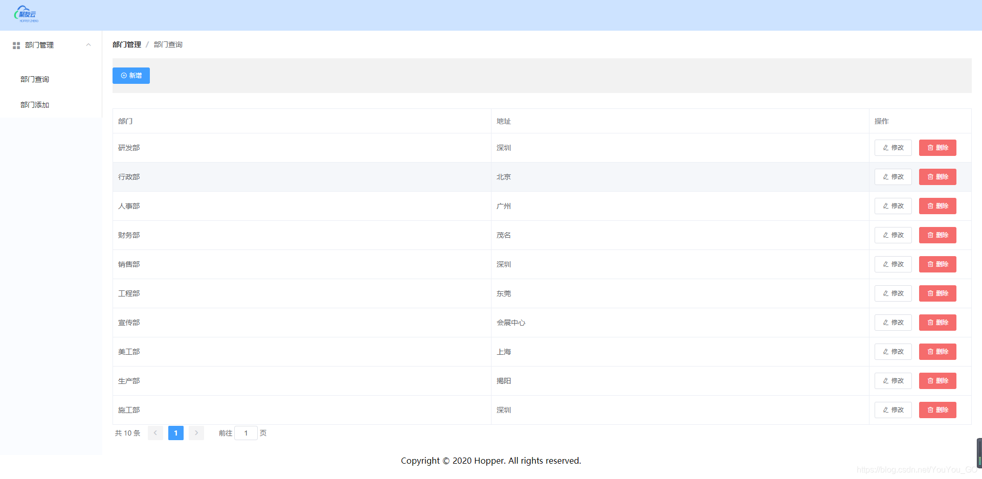 Springbootvue实现前后端分离（增删查改分页）适合小白入门elementui 博客 Springboot 前后端分离 Csdn博客
