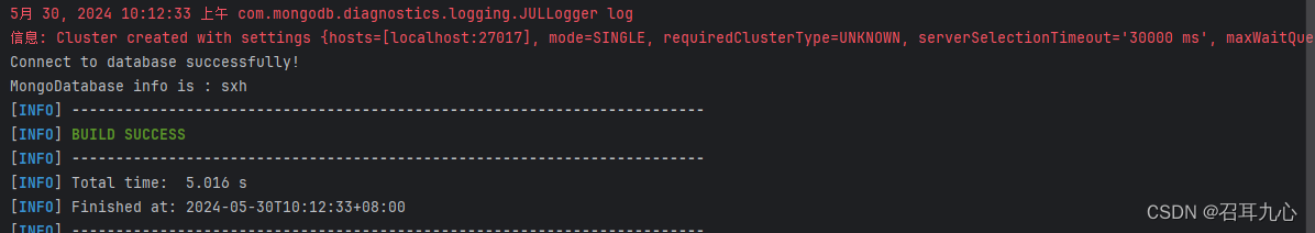 使用Java API 操作MongoDB_mongodb java api-CSDN博客