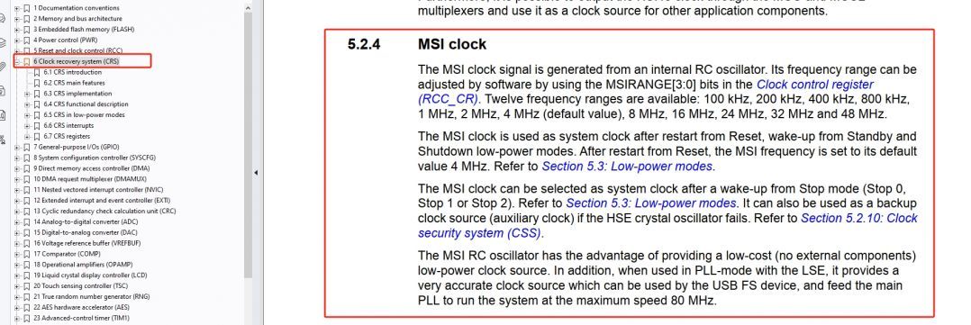 [STM32U0][STM32U0] STM32U083测评】-03-MSI时钟初识-CSDN博客