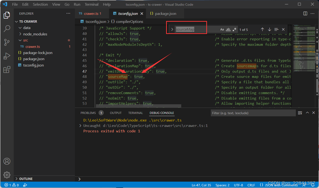 Typescript文件调试【vscode使用，debug】typescript Debug Csdn博客